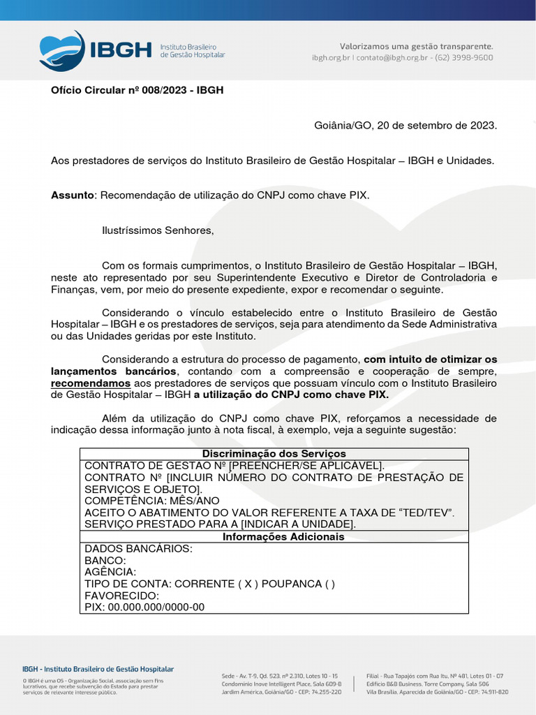 Oficio Circular 008-2023 - IBGH | PDF | Economias Oficio Circular 008-2023 - IBGH | PDF | Economias