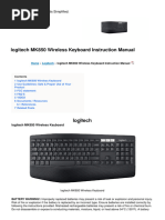 m650 Full Size Wireless Mouse Manual | PDF | Computing | Software