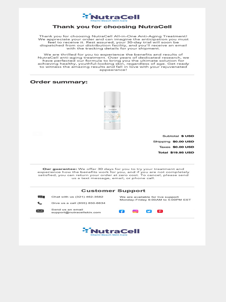 Email Comfirmation | PDF