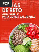 Menú 1100 Kcal | PDF | tostada | ensalada