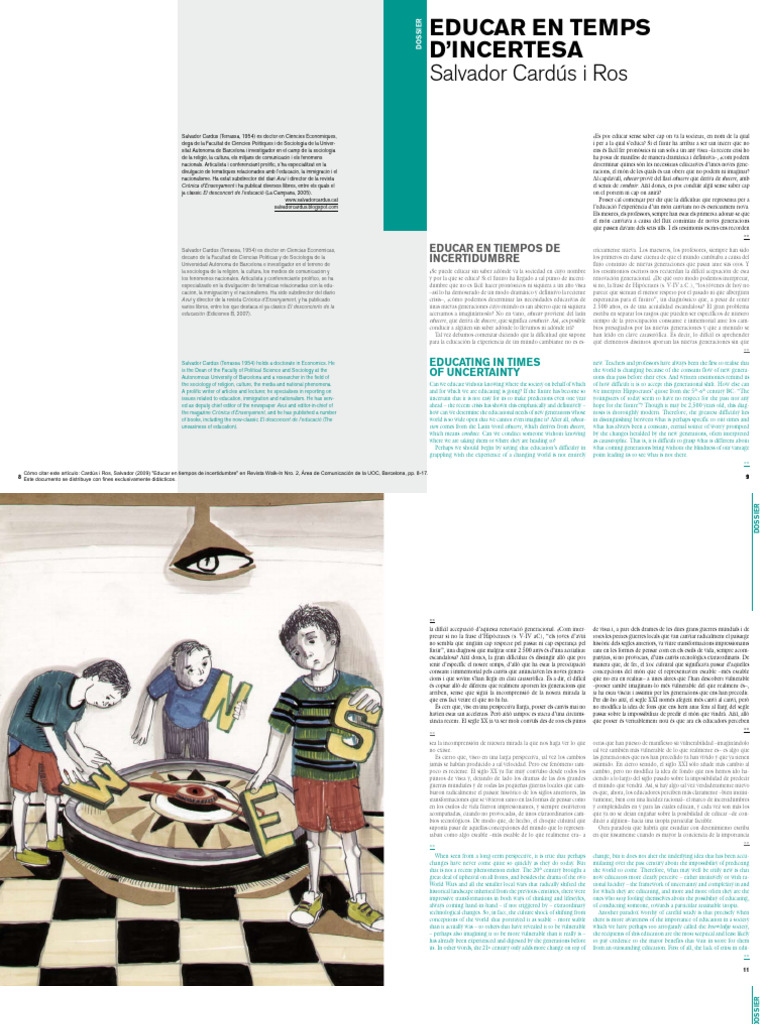 Cardus | PDF