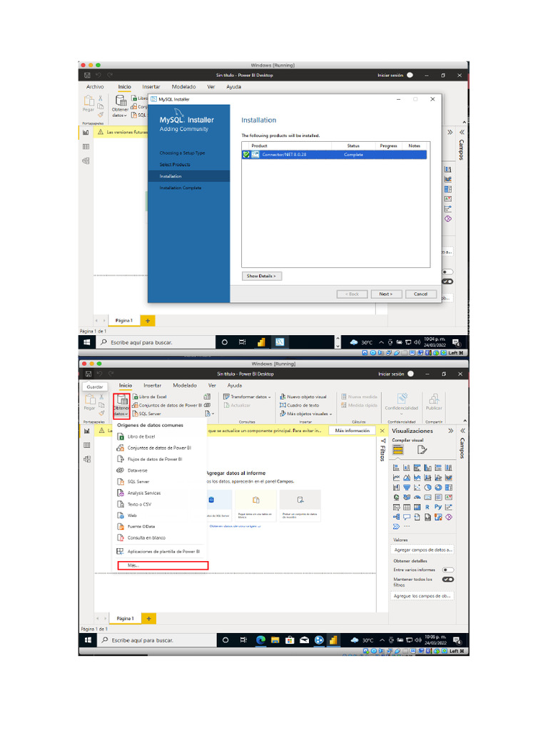 Documentación Configuración My Sql Connector Pdf