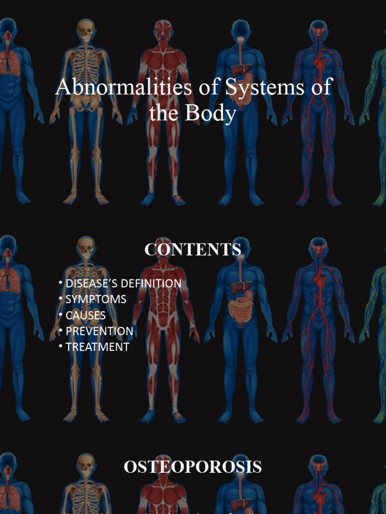Abnormalities of Systems of The Body | PDF | Colorectal Cancer | Cancer