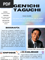 Genichi Taguchi Biografia y Aportaciones Al Control de Calidad | PDF ...