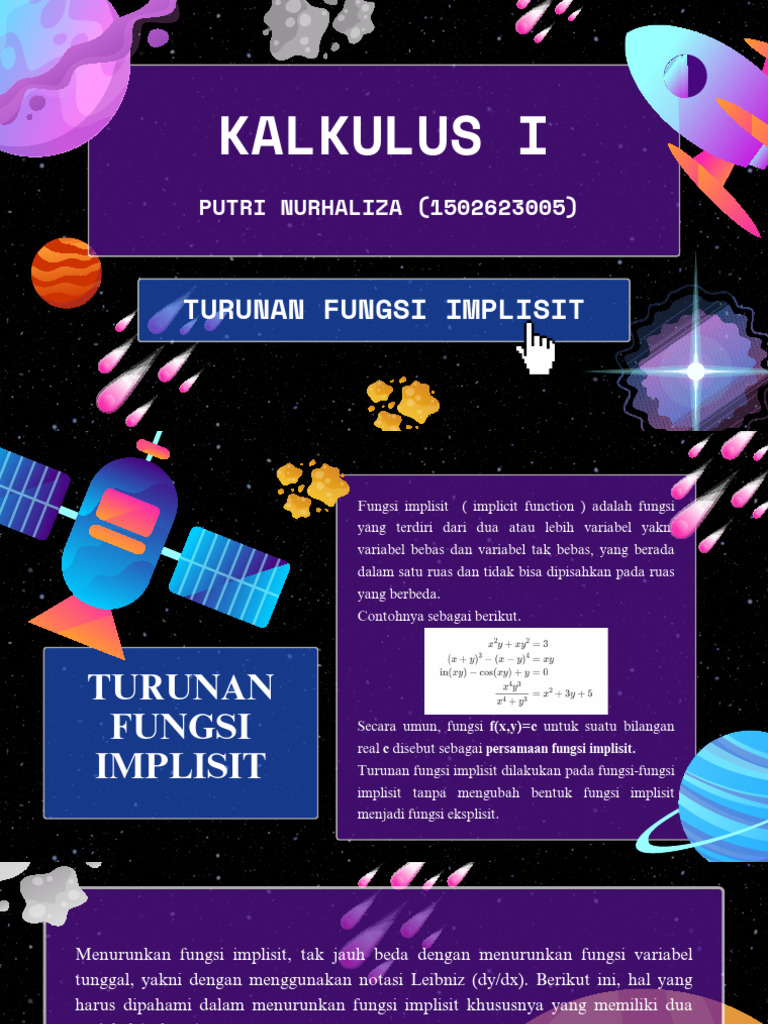 Turunan Fungsi Implisit: Contoh Soal | PDF