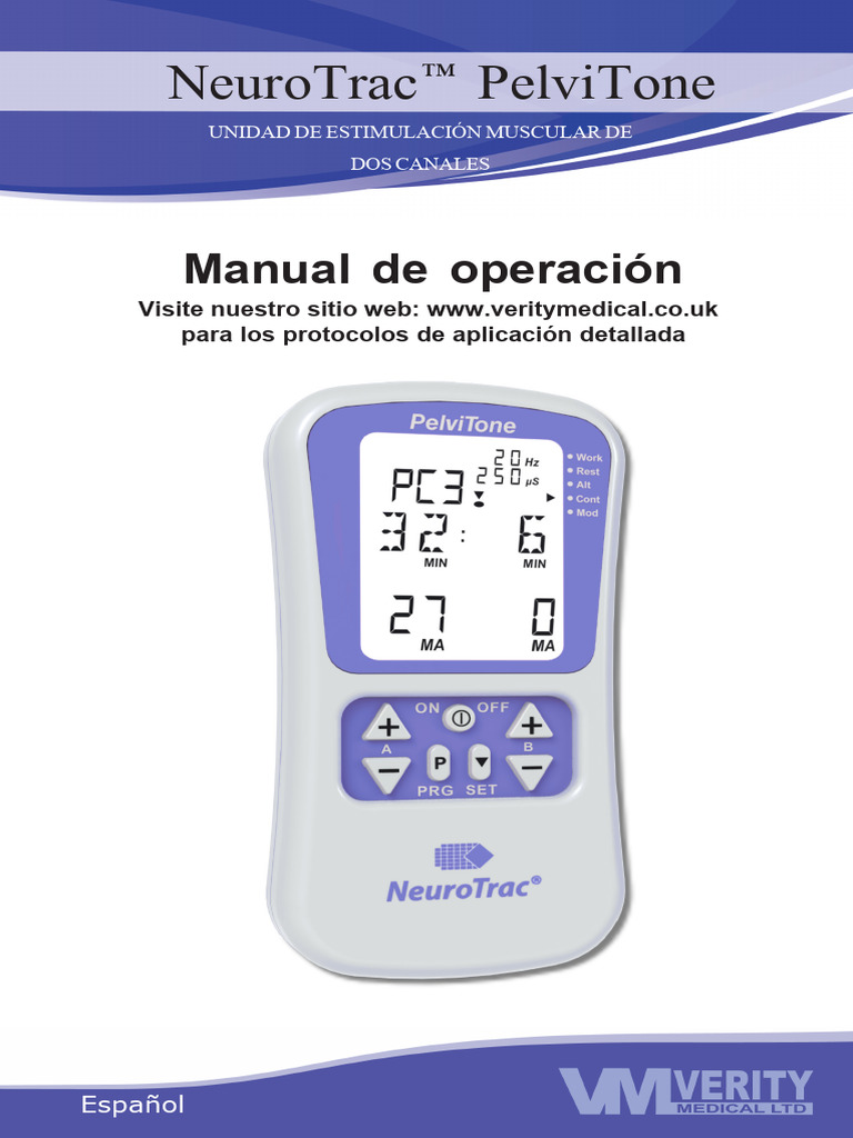 Neurotrac Pelvitone Instrucciones | PDF | Radio | Frecuencia