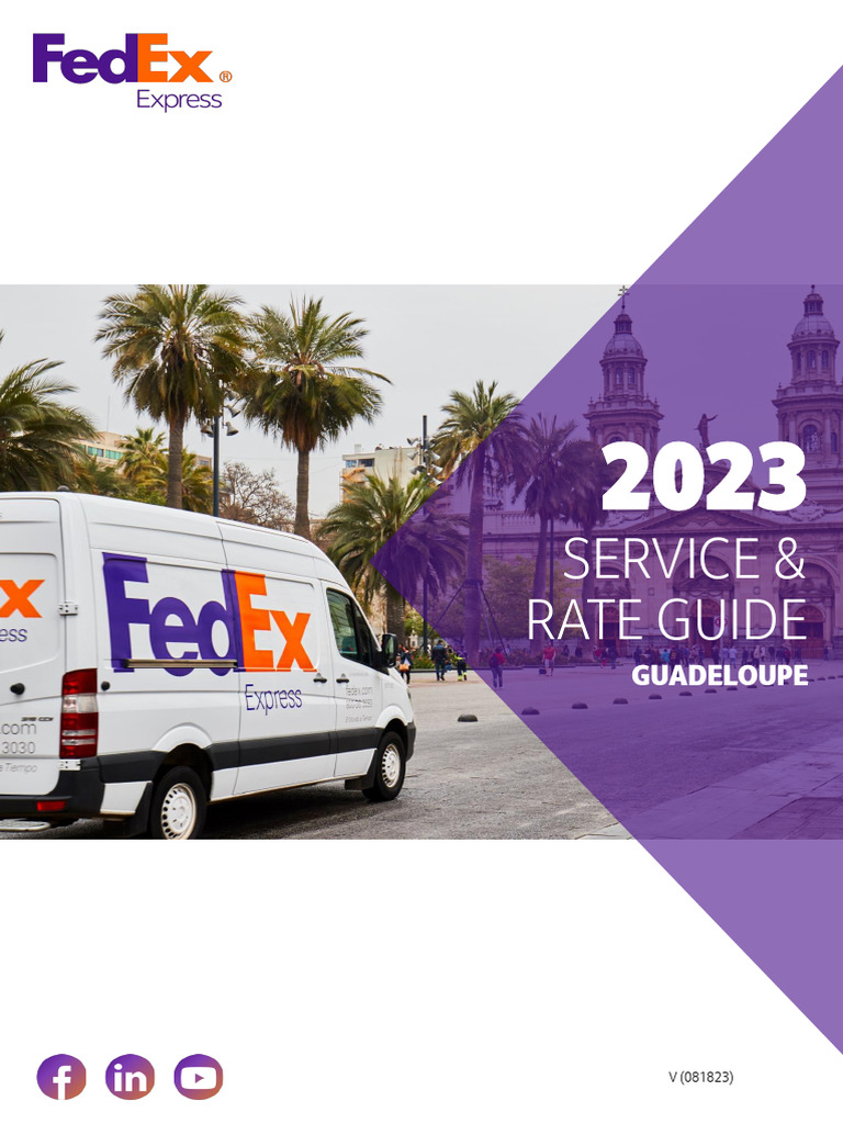 Fedex Rates All en GP 2023 | PDF | Fed Ex | Fee