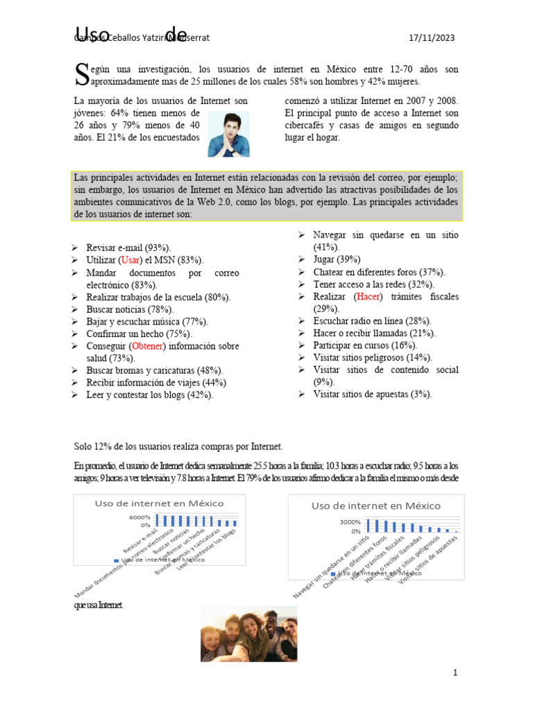 Complementarias 1 | PDF | Internet | Red de computadoras