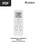 Manual Instruções Controle Remoto GRE | PDF