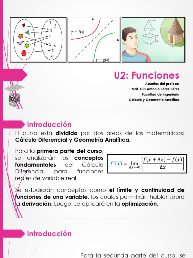 Unidad 2 Funciones | PDF | Función (Matemáticas) | Funciones y mapeos