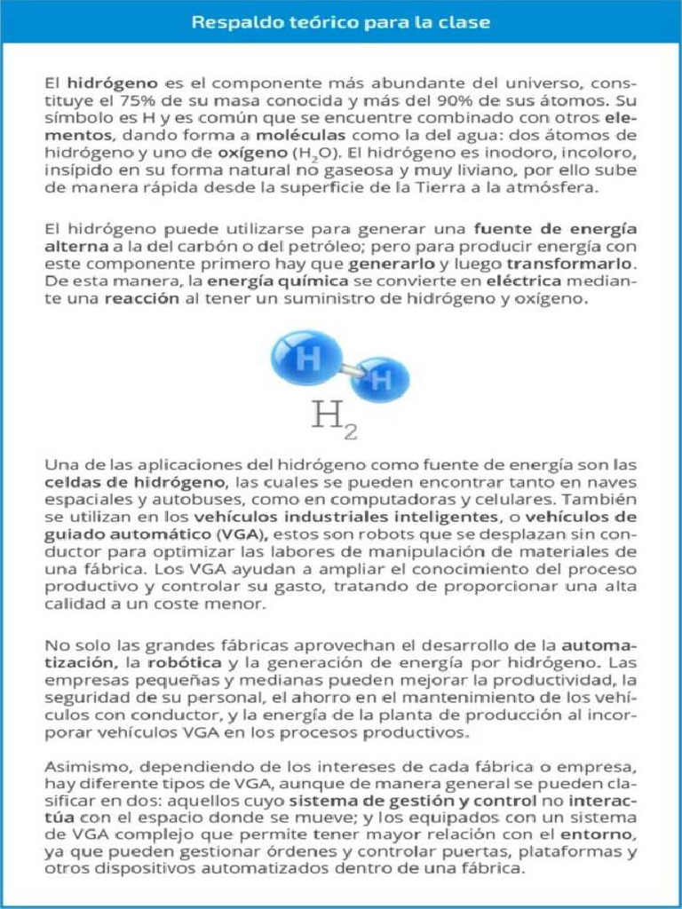 Hidrógeno | PDF