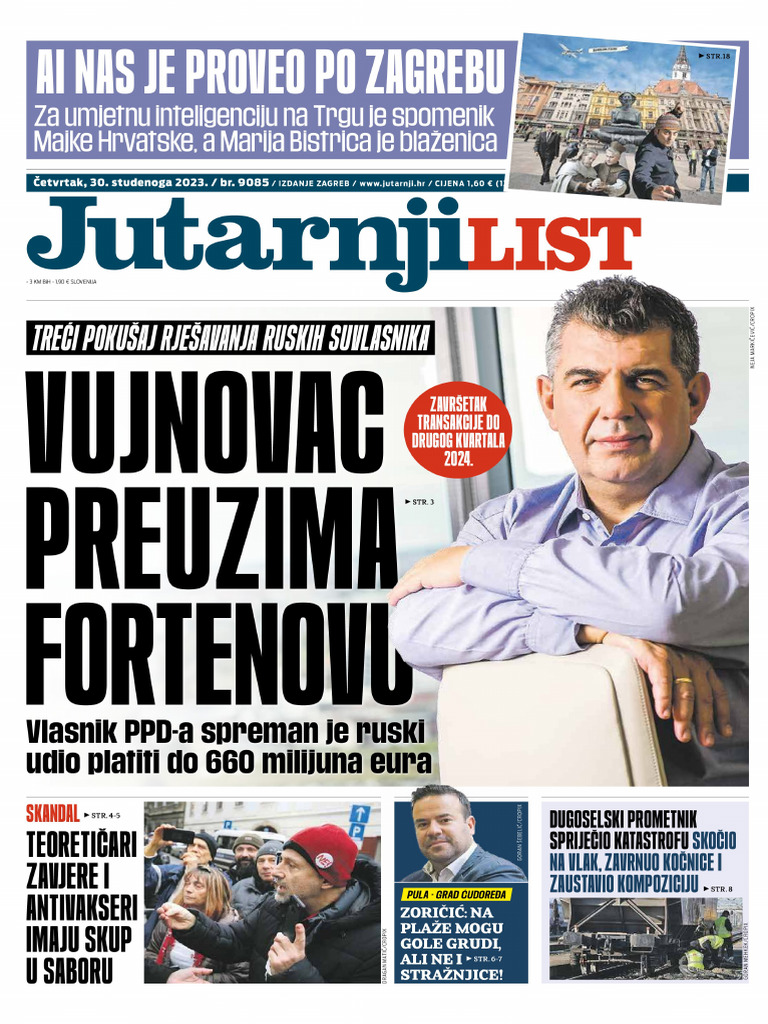 Jutarnji 30. Studenoga | PDF