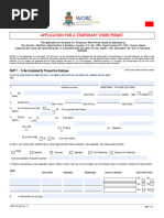 Cayman Islands Temporary Work Permit Application Form | PDF | Cayman ...