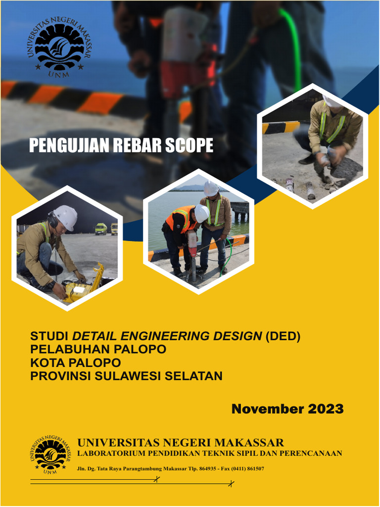 Pengujian Rebar Scope di Pelabuhan Palopo | PDF | Teknologi & Rekayasa