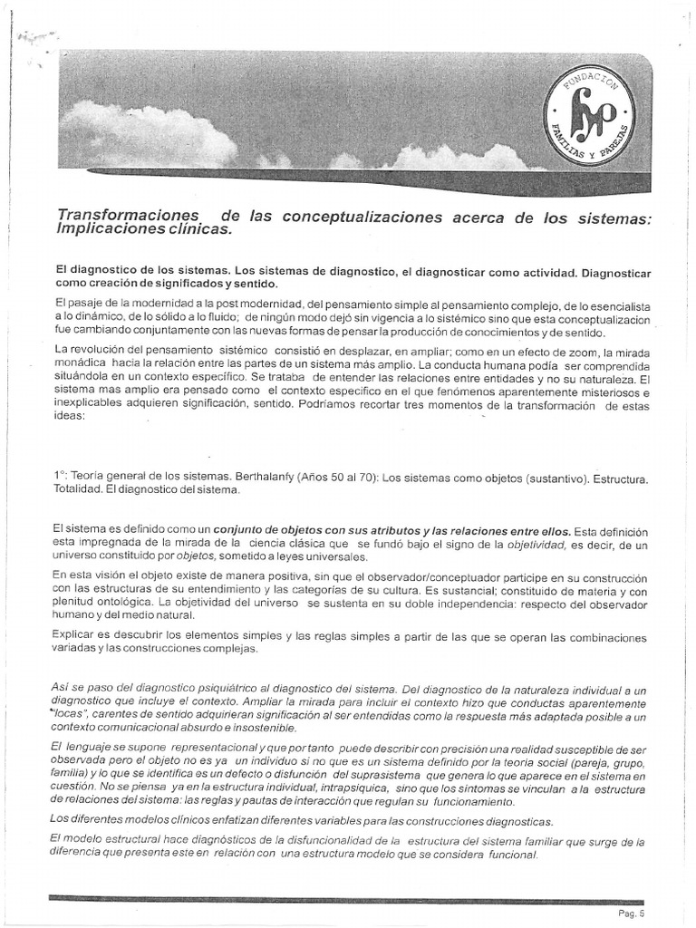 CAVAGNIS - Transformaciones | PDF