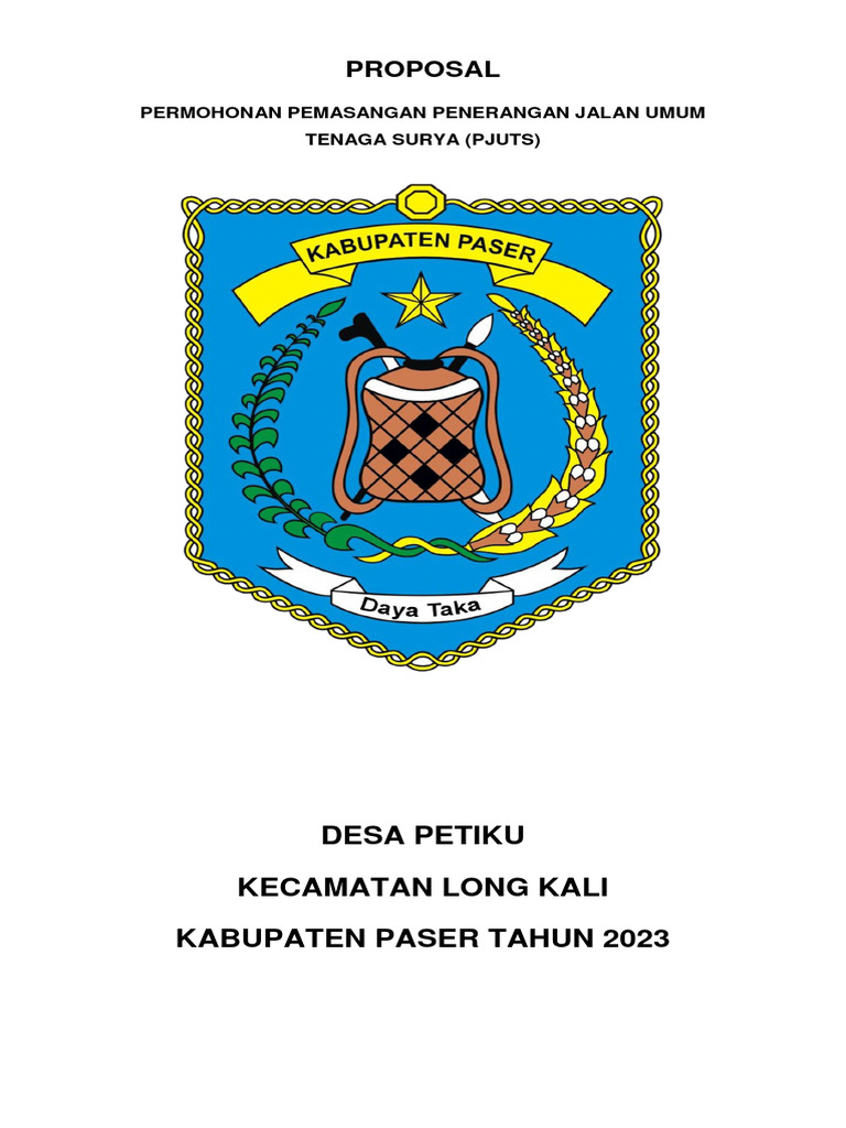 Proposal Pjuts Esdm 2023 | PDF