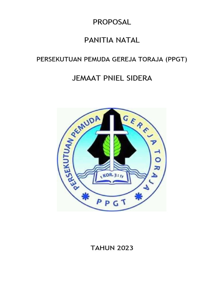 Proposal Natal PPGT 2023 | PDF