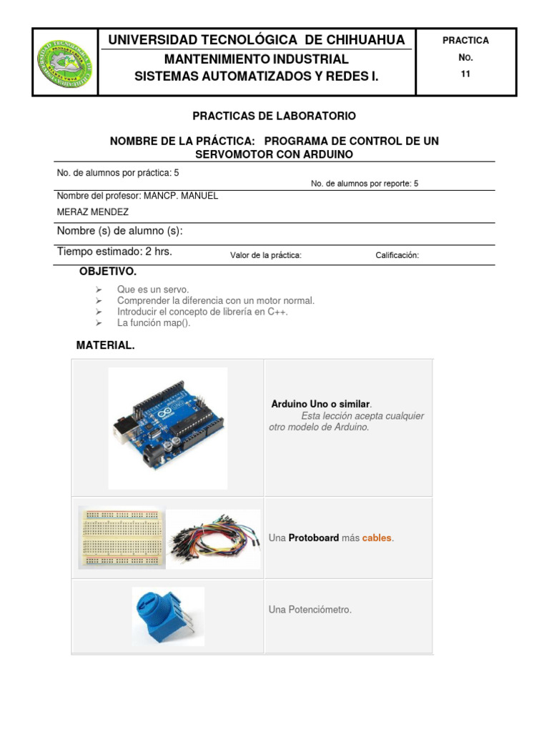 Practica 11 Sistemas Autom | PDF