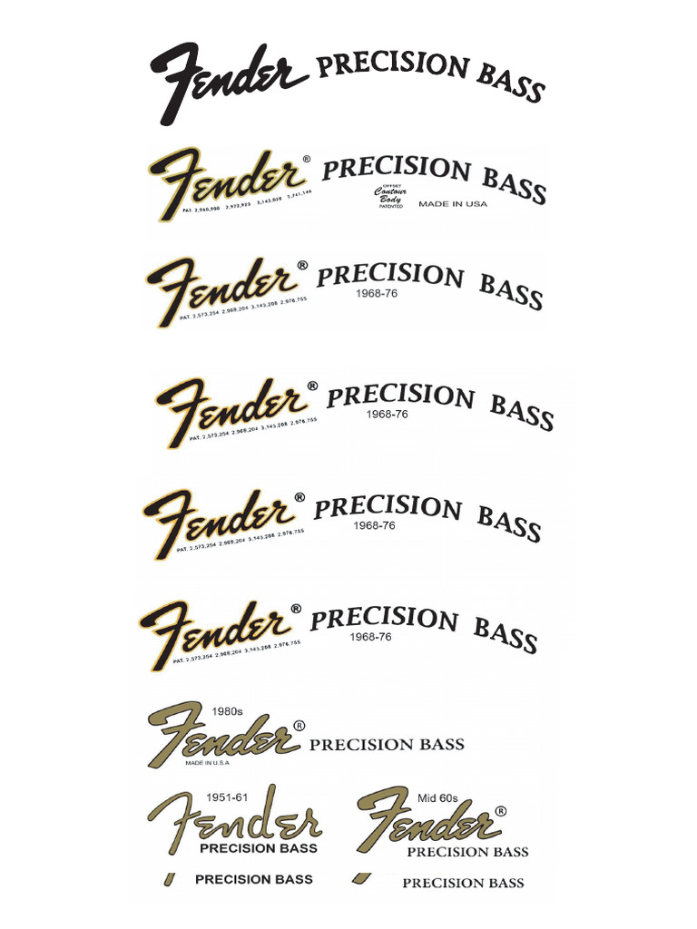 Fender Decal | PDF