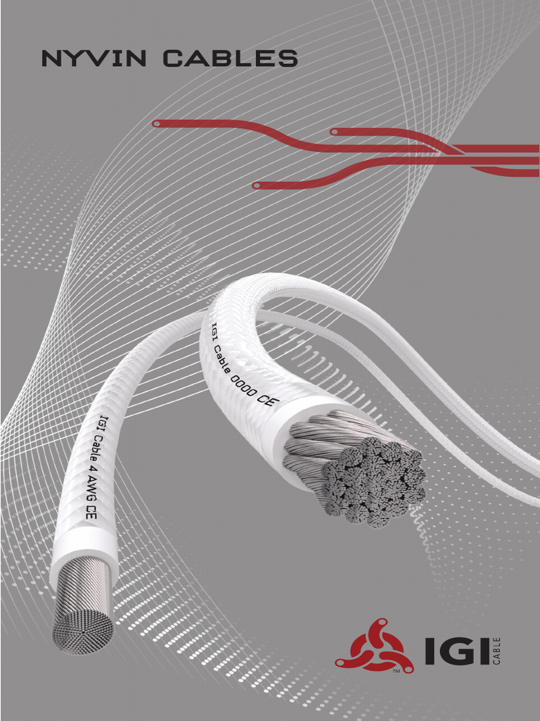 Nyvin Cable: Advanced Electrical Solutions | PDF | Electrical Conductor ...