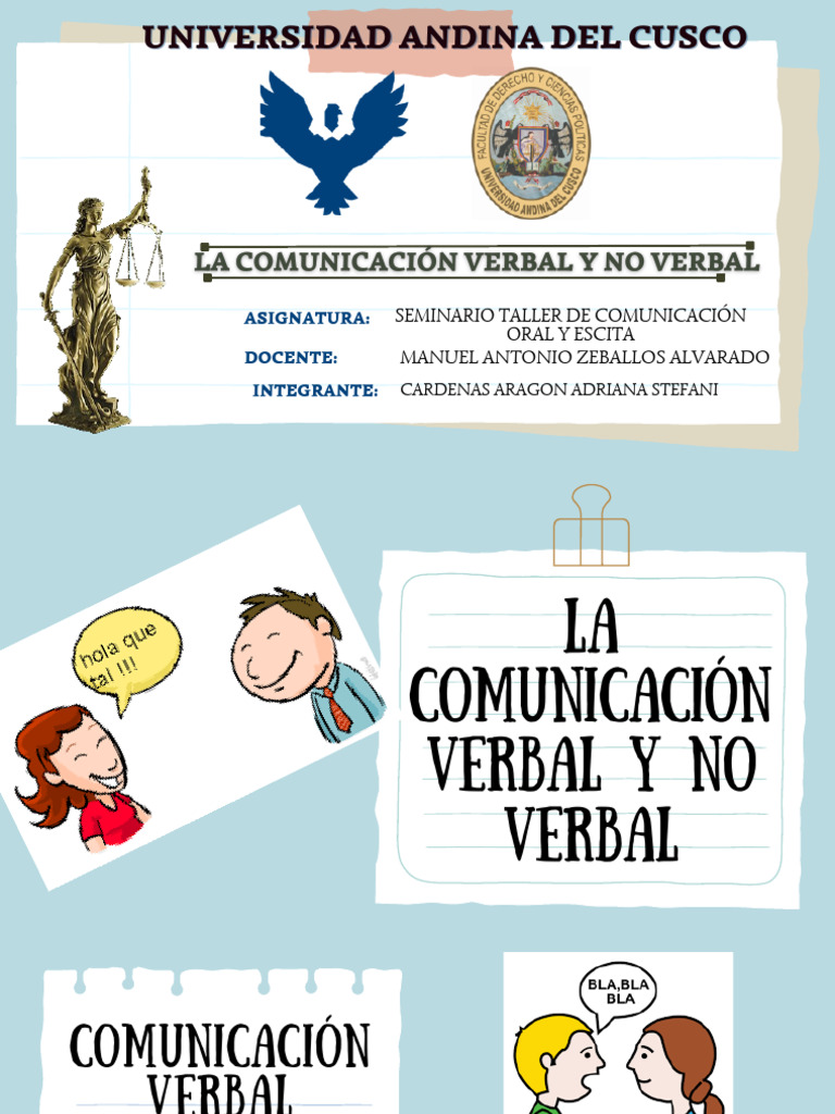 Comunicacion Verbal y No Verbal | PDF | Comunicación | Comunicación no verbal