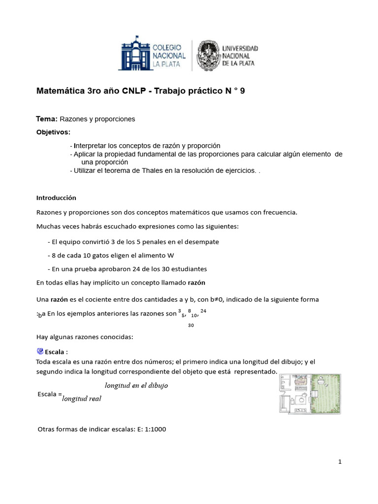 Repaso TP N°9 (Tercero) | PDF | Objetos matemáticos | Geometría