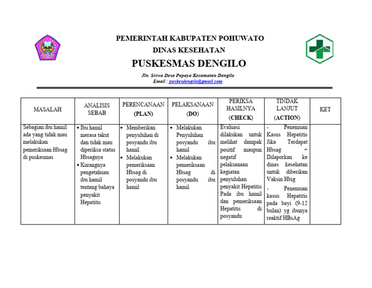 PDCA Hepatitis | PDF