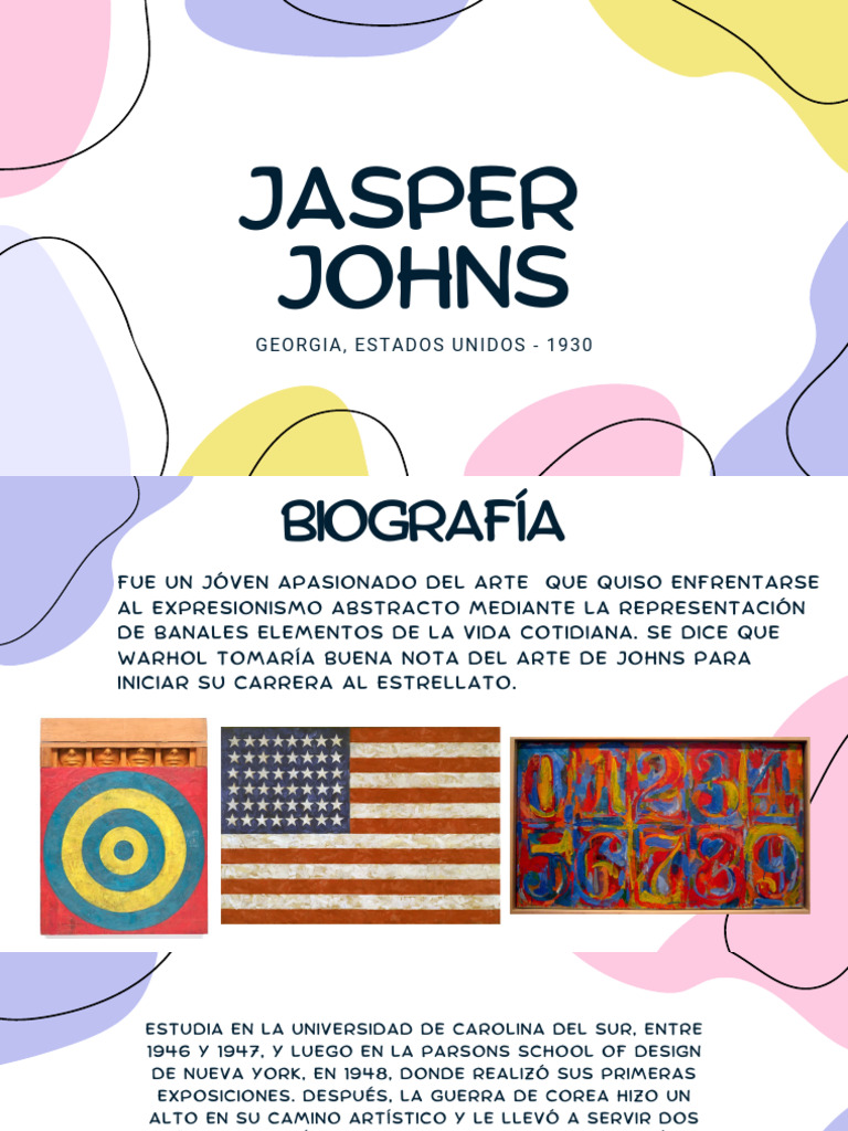 Jasper Johns | PDF | Las artes