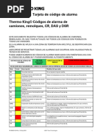 Thermo King Alarm Codes & Fault Codes For Refrigeration Repair | PDF ...