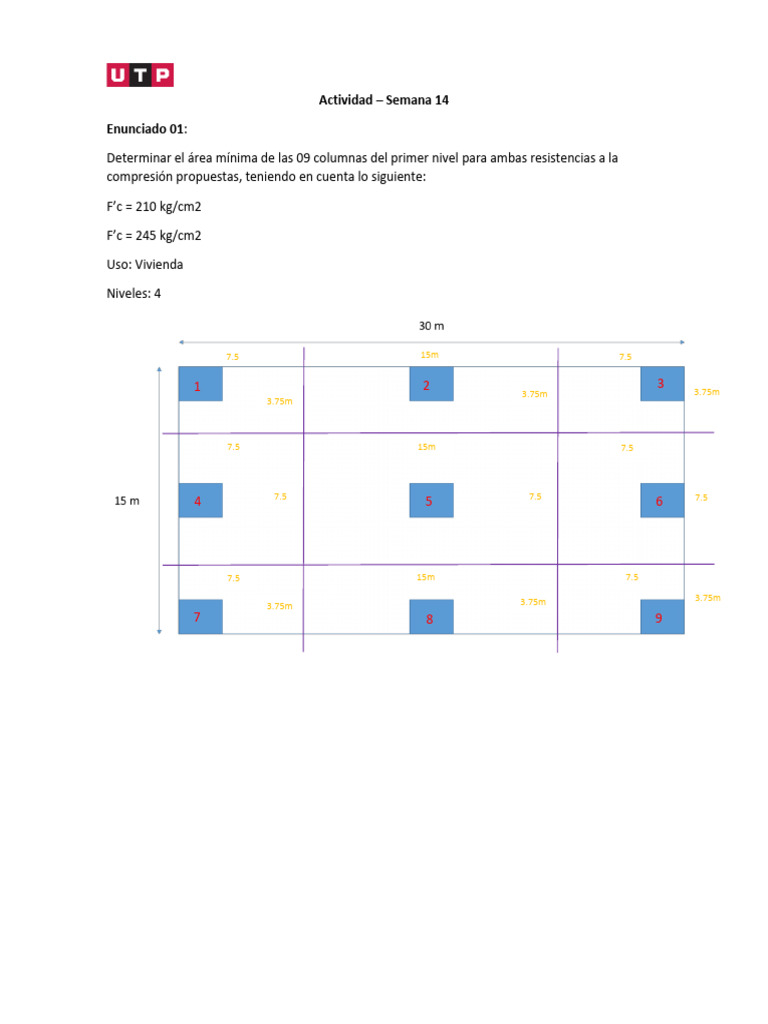 Estructuras I - Enunciado Semana 14 | PDF