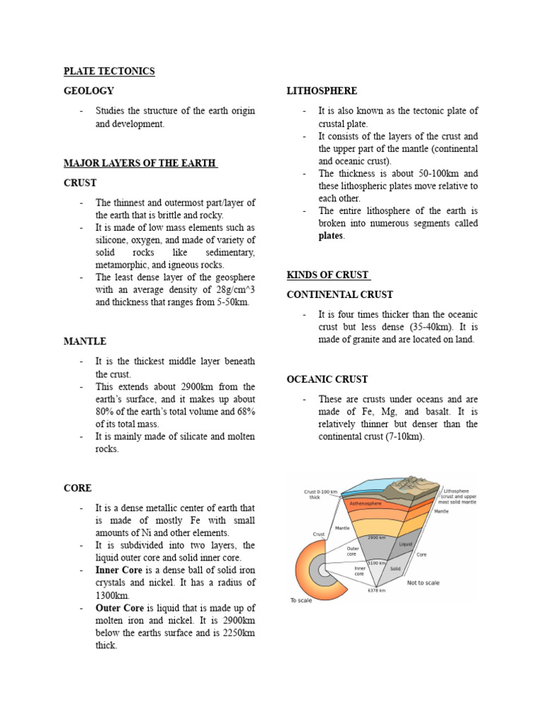 Understanding Earth's Plate Tectonics | PDF | Plate Tectonics | Crust ...