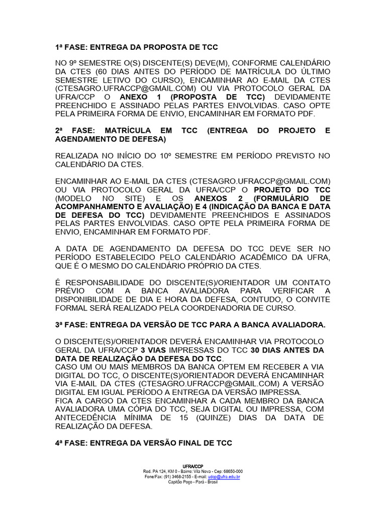 Procedimentos Operacionais Do TCC2 | PDF | Computadores