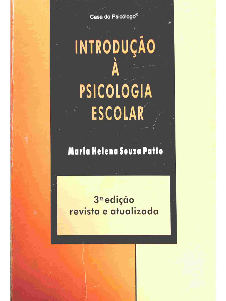 Introdução À Psicologia Escolar | PDF