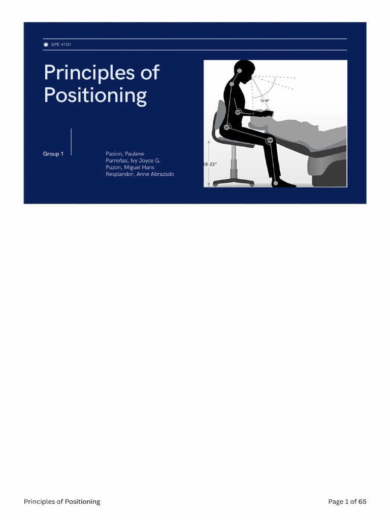 Principles of Positioning | PDF