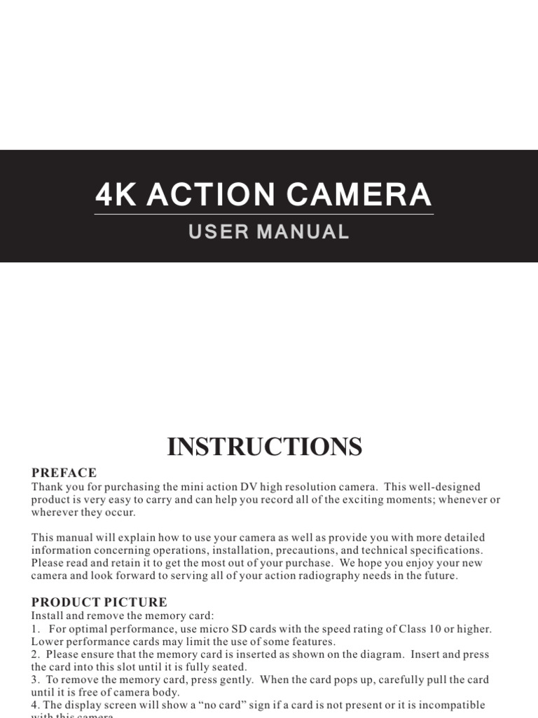 125127-Manual Camera | PDF | Camera | Video
