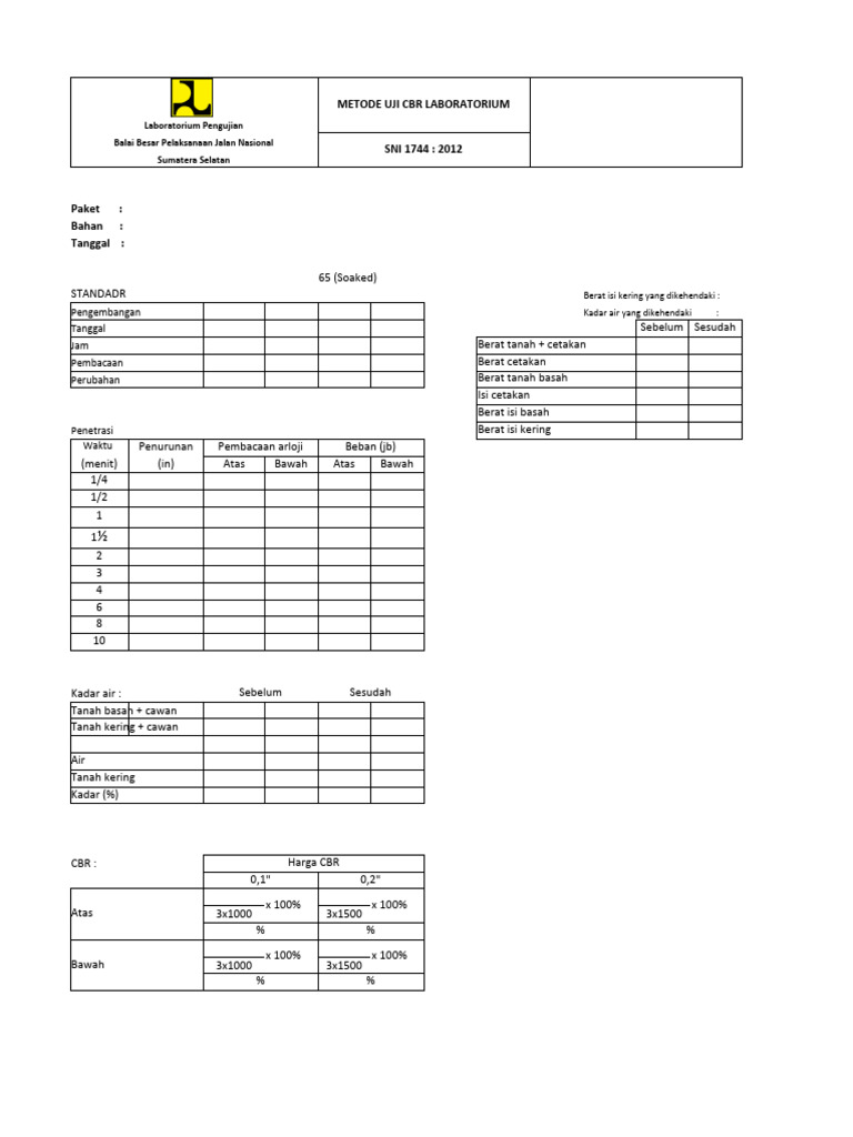 Tabel Pengujian Ori | PDF