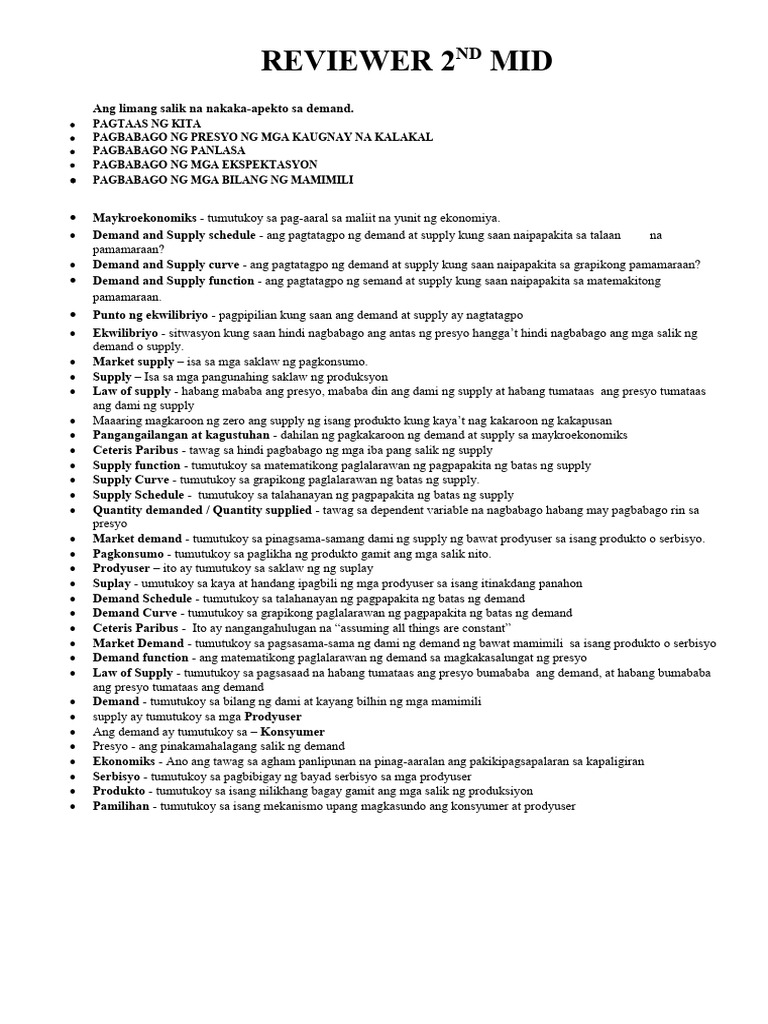 g9 2nd Mid Reviewer | PDF