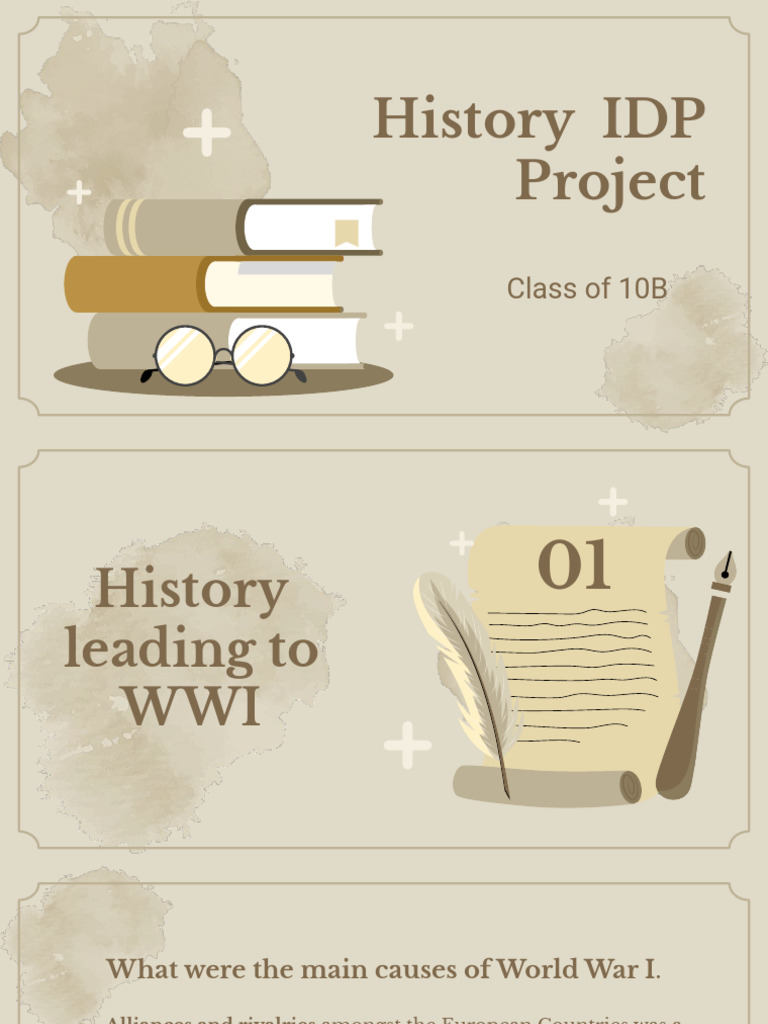 History IDP Project | PDF | Agriculture | World War I