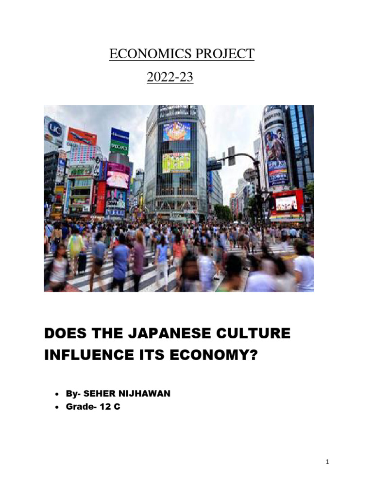 Does Culture Influence Economy | PDF | Tourism | Employment Does Culture Influence Economy | PDF | Tourism | Employment
