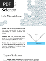 Science 10 Quarter 2 Module 4 | PDF | Mirror | Reflection (Physics)