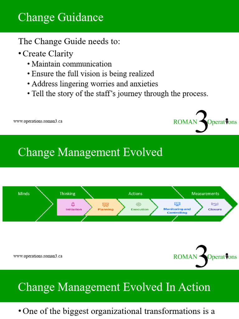 Change Management Evolved 5 | PDF | Change Management | Economies