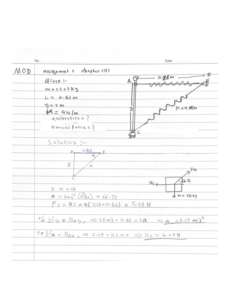 MOD Assignment 2 (ch13) | PDF