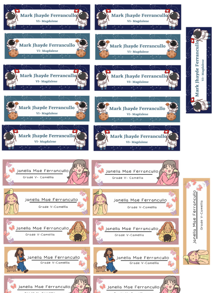 Sticker Sa Notebook | PDF