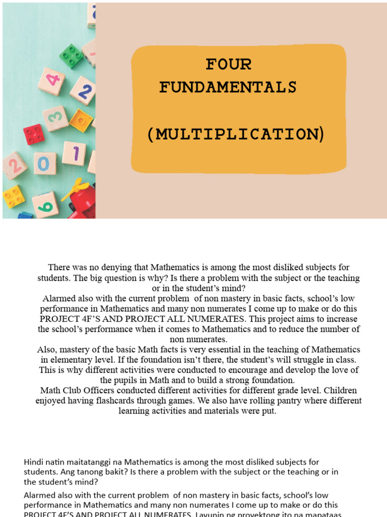 Four Fundamentals | PDF | Cognition | Mathematics