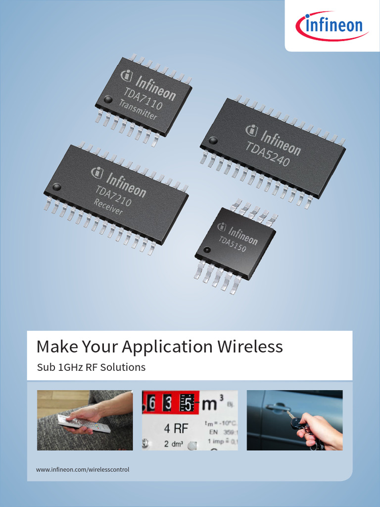PDF - CATALOG RF Biakom 2016 - Infineon - Application Wireless-Sub ...