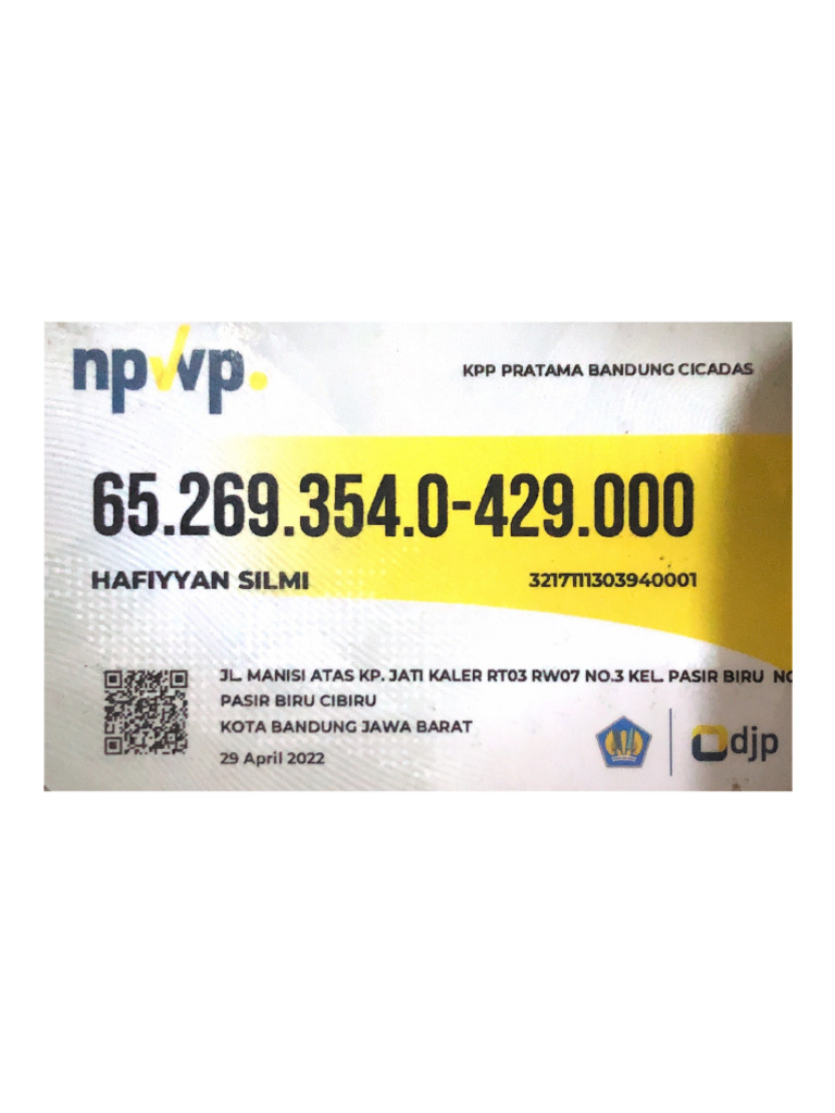 KPP Pratama Bandung Cicadas | PDF