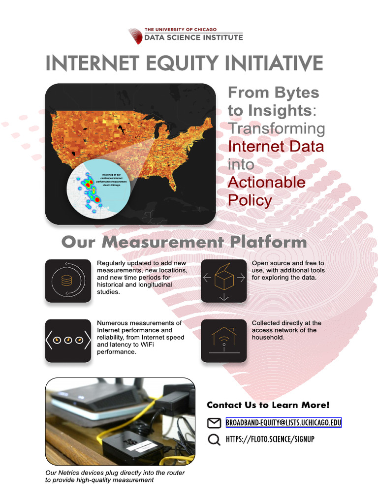UChicago Internet Equity Initiative Flyer | PDF