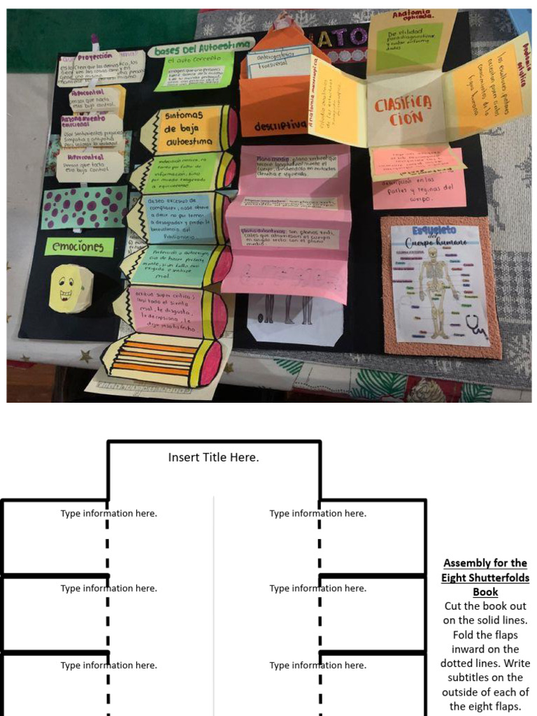 Moldes para Lapbook | PDF
