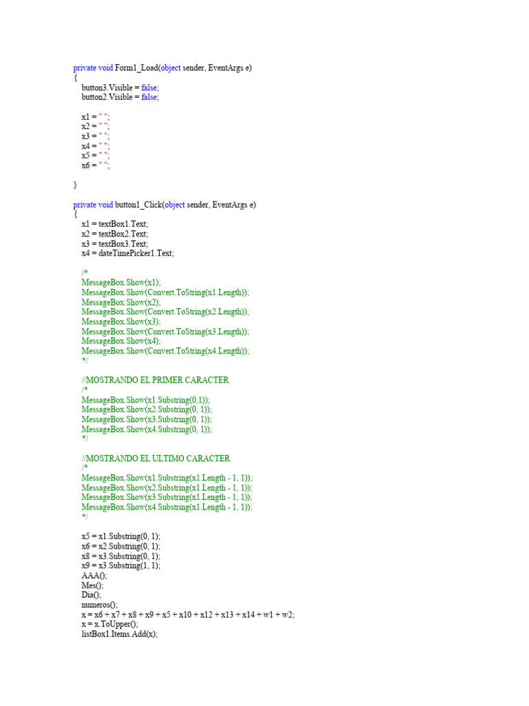 Codigo RFC | PDF | String (Computer Science) | Formalism (Deductive)