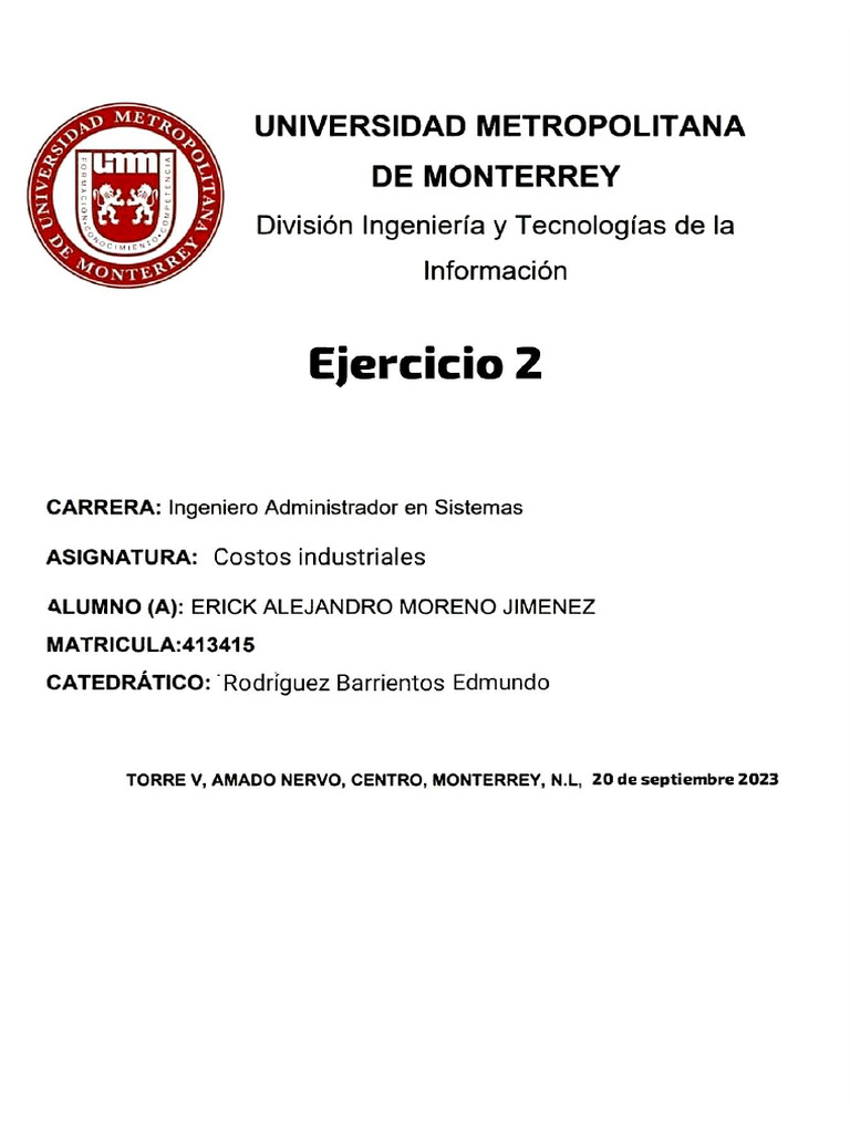 ejercicio 2 | PDF